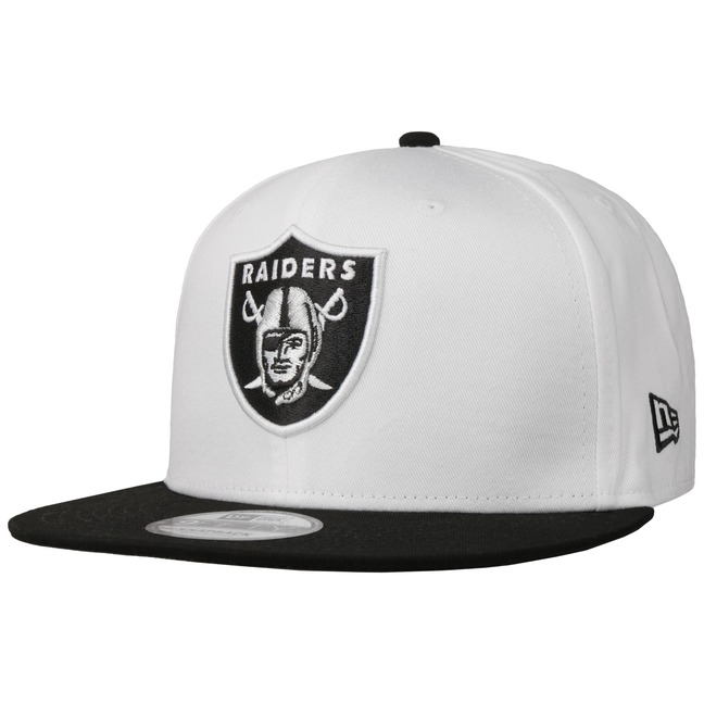 9Fifty White Crown Patches Raiders Cap by New Era - 47,95